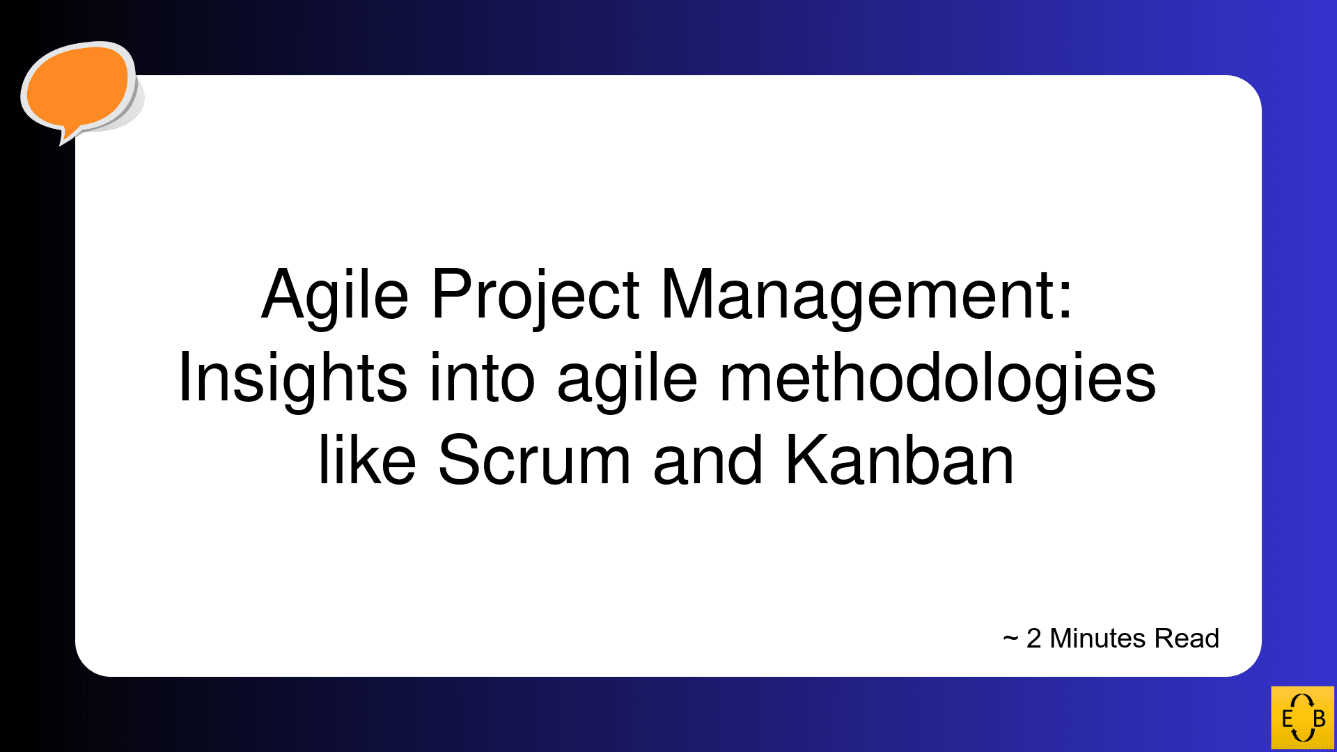 Agile Project Management Insights Into Agile Methodologies Like Scrum